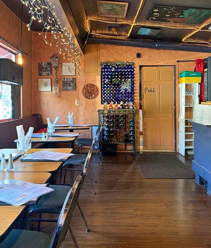 Every corner of Nook & Cranny feels designed for relaxed dining, where you can actually enjoy conversation along with your meal.