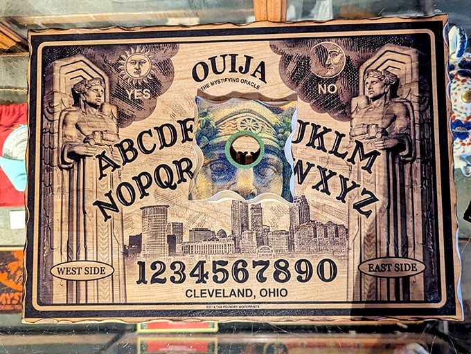 Not your typical board game&mdash;this Cleveland-themed Ouija board connects the spiritual and the local in one conversation-starting artifact.