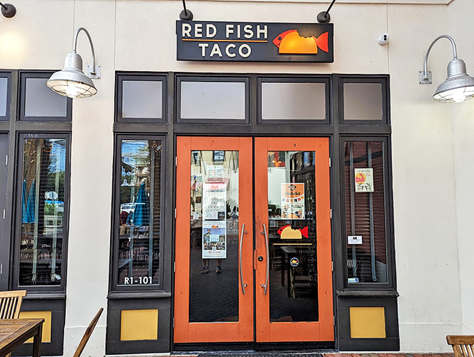 Red Fish Taco serves up fresh Gulf-to-table delights that taste even better with a side of ocean views.