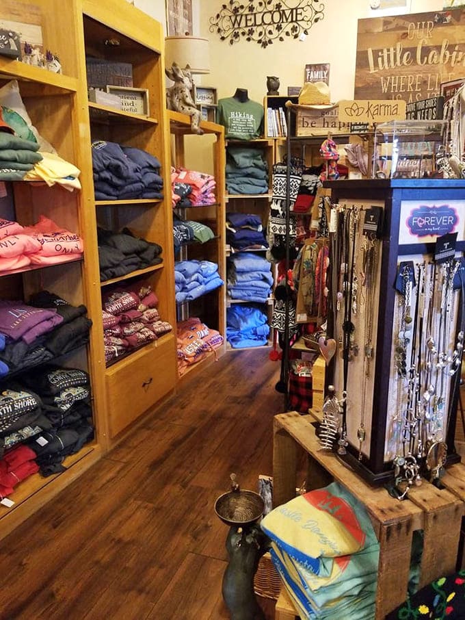 The gift shop offers local treasures and souvenirs, perfect for when you want to take a piece of Minnesota home with you.