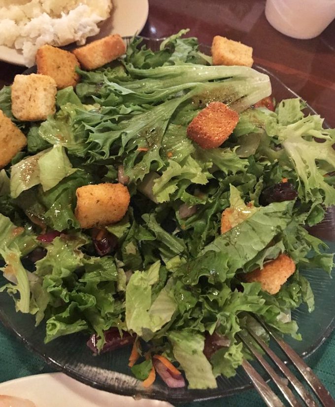 Fresh, crisp, and ready for its close-up &ndash; a garden salad that proves even the supporting acts deserve attention.