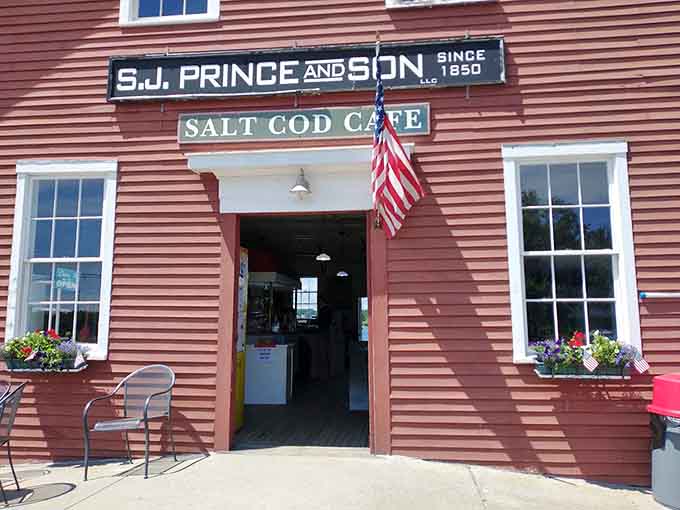 The welcoming entrance promises good things inside, like a friend's house where you know the snacks are always top-notch quality.