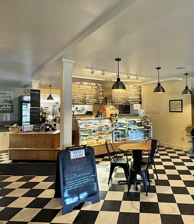 Chalkboard menus showcase daily offerings in colorful chalk &ndash; a delicious roadmap to satisfaction that changes with the seasons and the baker's inspiration.