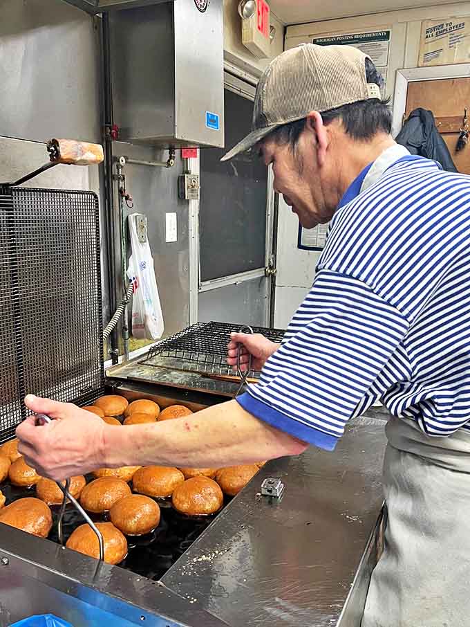 Wearing their confidence like a badge of honor, the kitchen team proudly displays what might be the best pepperoni pizza in Florida.