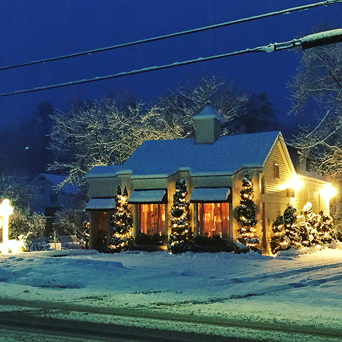 When the snow falls, the Silver Fork glows like a cozy culinary igloo. Resistance is futile! 
