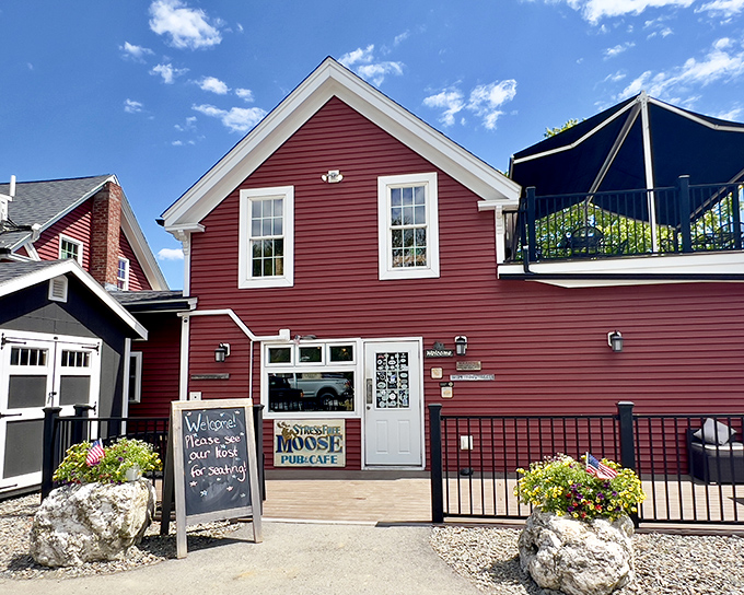 Stress Free Moose Pub & Cafe: The name promises and the food delivers at this local favorite where calories don't count.