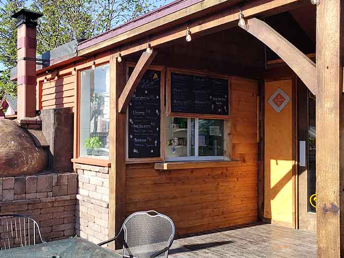 The order window is where dreams come true and decisions get made, though choosing between all those sundae options might require a minute.
