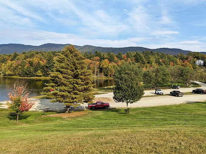Where postcard-worthy vistas meet accessible trails, perfect for walking off that second helping of Vermont cheese.