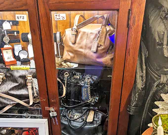 Designer handbags from decades past showcase timeless craftsmanship, with leather that's only grown more beautiful with age and careful handling.