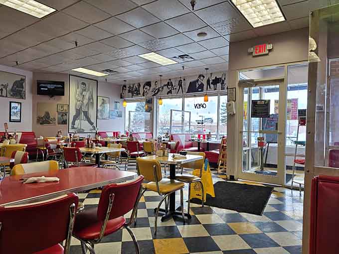 The dining room fills with happy customers who understand that good food and good vibes never go out of style.