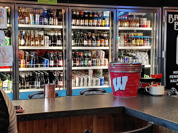 The bar's impressive selection proves Wisconsin takes its beverages as seriously as its cheese &ndash; with options to please every palate.