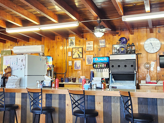 The counter hums with warmth and aroma, inviting you to pause, sip, and savor the moment.