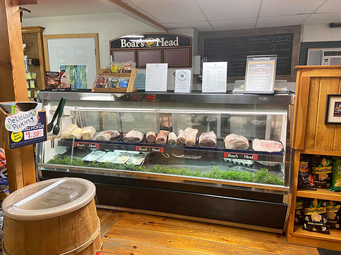 Behind this deli counter, sandwich artists work their magic, transforming simple ingredients into handheld masterpieces worth driving miles for.