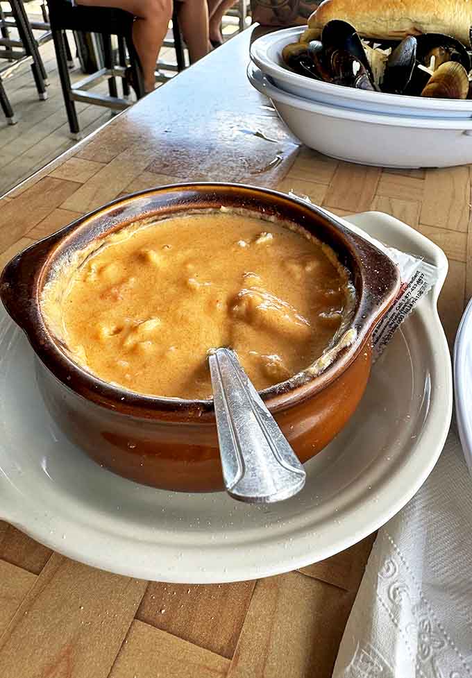 This seafood chowder isn't just a soup &ndash; it's a treasure hunt where every spoonful reveals another delicious surprise from the depths.