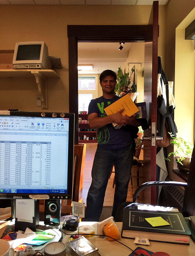 Behind the scenes but always ready to help, the staff ensures every customer finds exactly what they didn't know they were looking for.