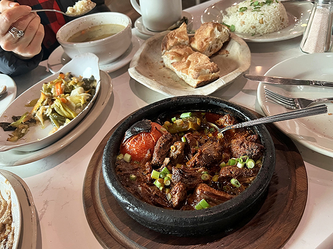 A delicious, authentic feast at Depot 62! From savory tagines to fluffy rice, every bite brings the taste of Turkey.