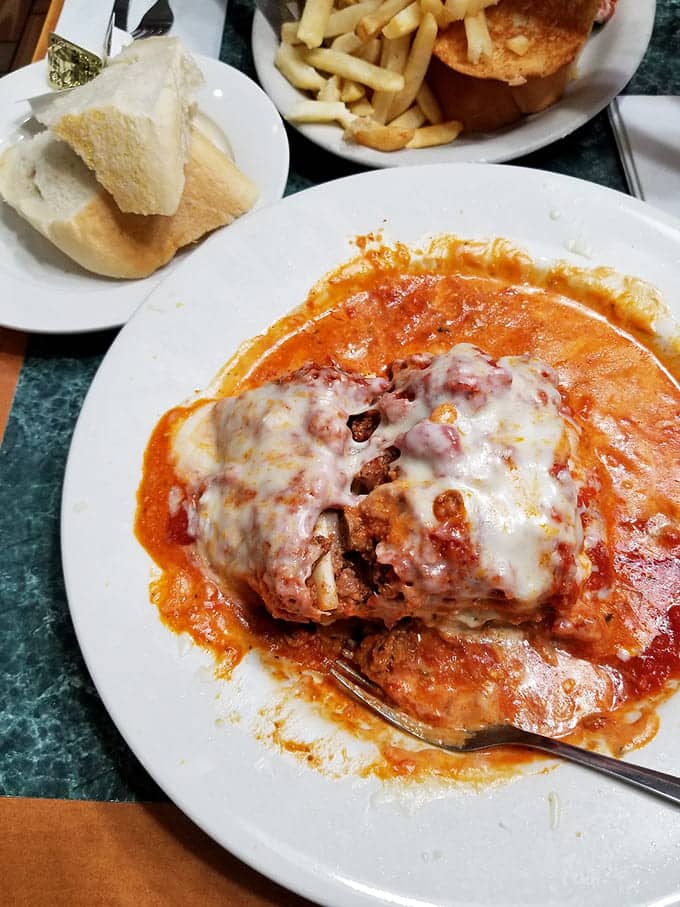 This isn't just lasagna&mdash;it's a geological event, with layers of pasta, meat, and cheese creating a delicious stratification that could be studied by scientists.