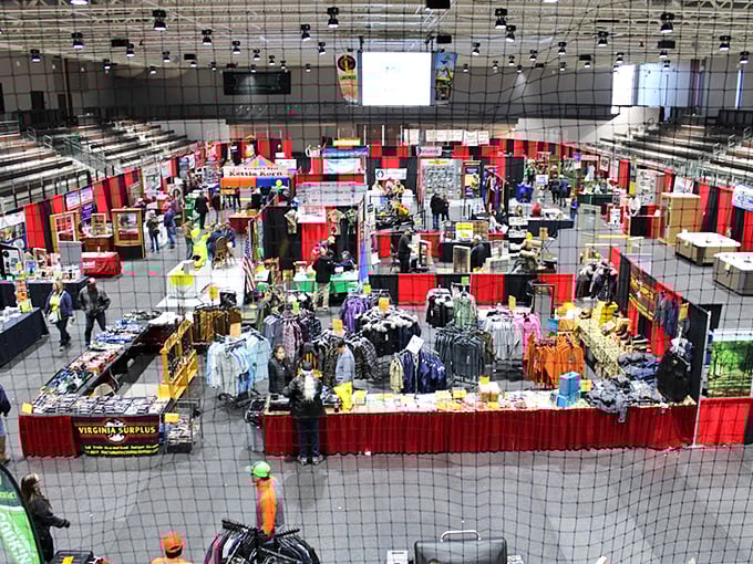 Retail therapy on ice: When the rink transforms for shopping events, the community comes together for deals and conversation.