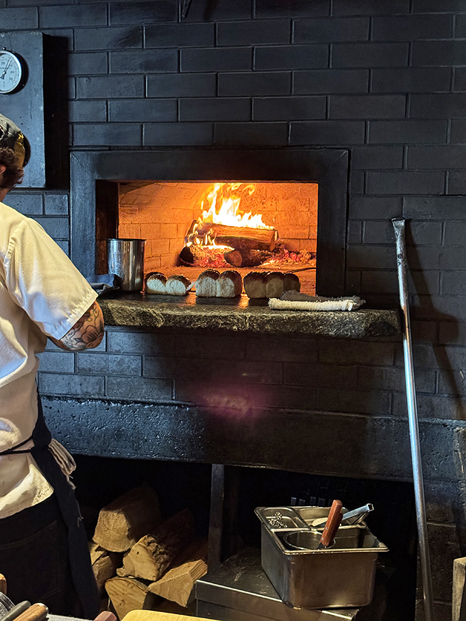 The wood-fired oven isn't just equipment, it's the heart of the kitchen &ndash; imparting smoky depth to everything from bread to proteins.