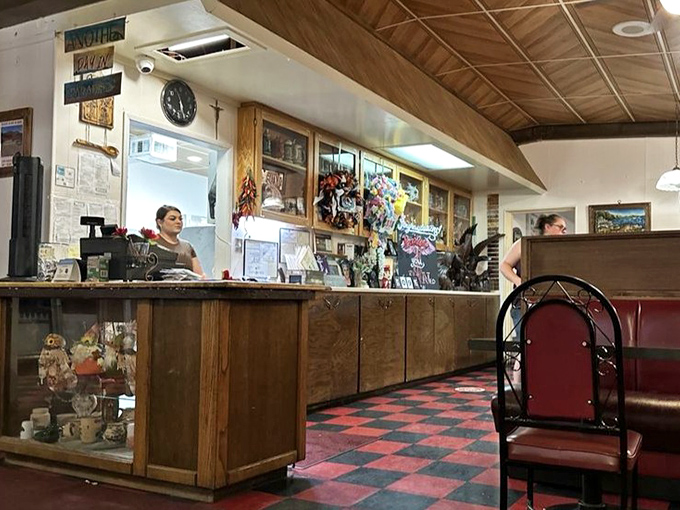 The heart of operations &ndash; where orders are called, stories are shared, and regulars are greeted by name before they even sit down.