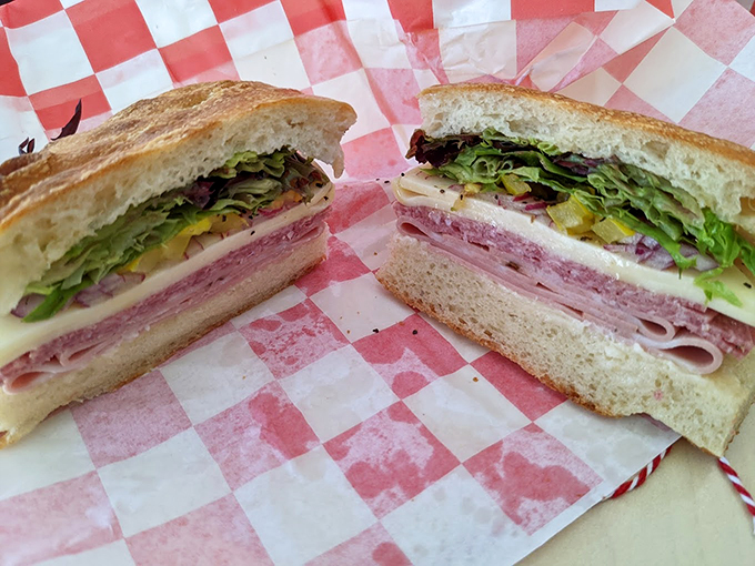 The Earl of Sandwich would bow down to this creation. It's not just lunch, it's a masterpiece between two slices of heaven.