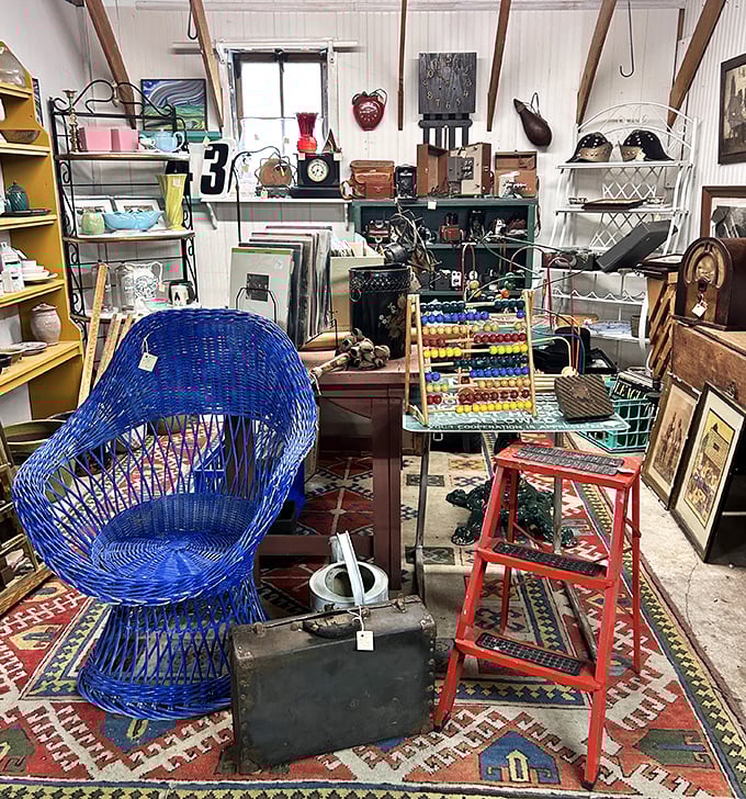 Colorful vintage toys and games occupy their own corner, where childhood memories come flooding back with each familiar box and figure.