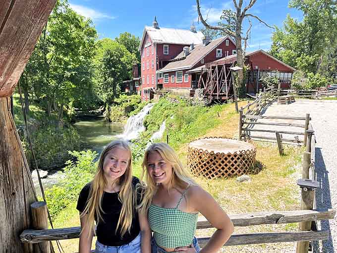 Visitors of all ages find themselves enchanted by the mill's beauty, creating memories and photo opportunities that'll fill up your camera roll in minutes.