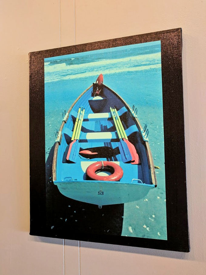 Who needs a museum when you've got diner walls telling stories with every knick-knack?