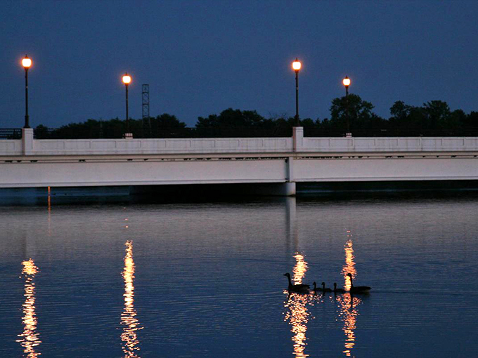 Moonlit romance or ghostly encounter? This bridge offers both&mdash;just don't expect to catch the bouquet!