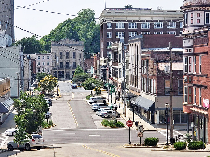 Alton's eclectic mix of old and new creates a streetscape that's as intriguing as it is inviting.