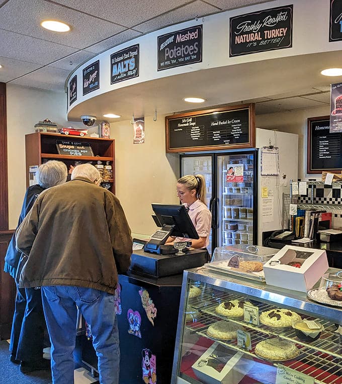 Order up! The service here is as warm and welcoming as the food is delicious and satisfying.