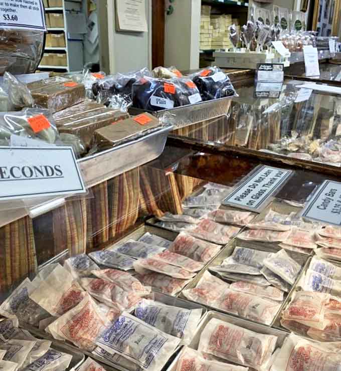 Product display: Candy cartography &ndash; navigating this delicious landscape requires strategy and willpower (or abandoning willpower entirely).