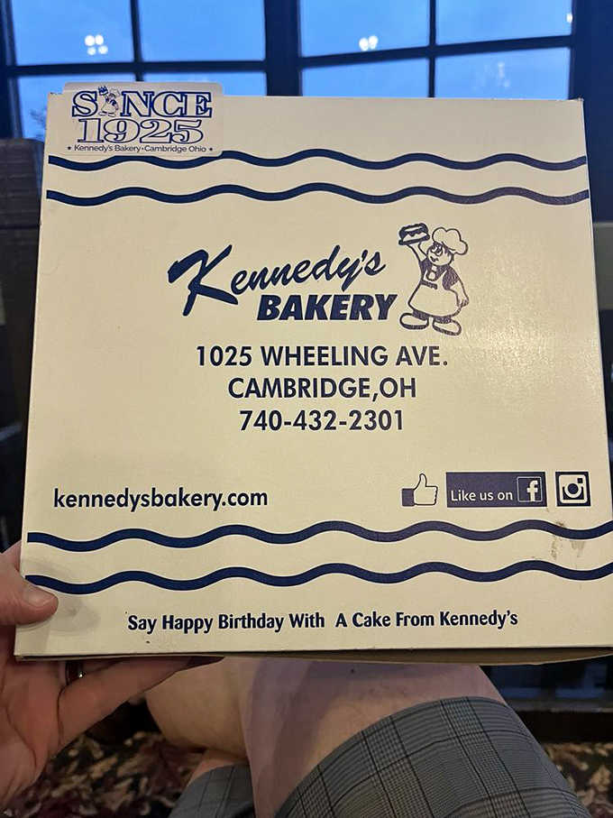 Bakery Box Top: The promise of deliciousness inside – a cardboard treasure chest that makes your car smell like heaven on the drive home.