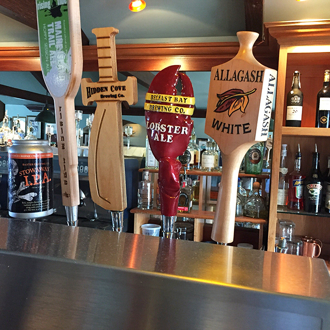 Maine's craft brewing scene flows freely here – from Allagash White to Lobster Ale, local liquid treasures await your discovery.