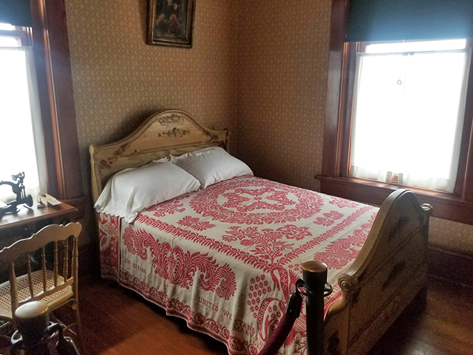 Sleeping Beauty's got nothing on this bed! Just watch out for those century-old dust bunnies hiding underneath.