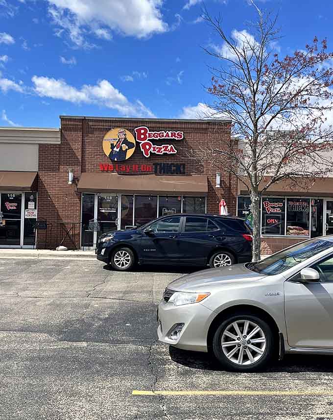 Plenty of parking means you can focus on the important decision of what to order rather than where to leave your car.