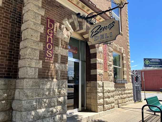 That vintage signage beckons hungry passersby with the promise of sandwiches that actually live up to the hype and then some.