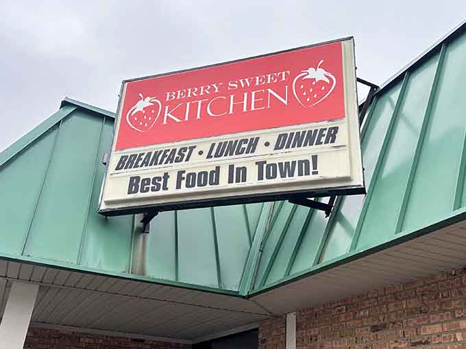 When your sign confidently declares "Best Food In Town," you'd better be able to back it up, and they absolutely do.
