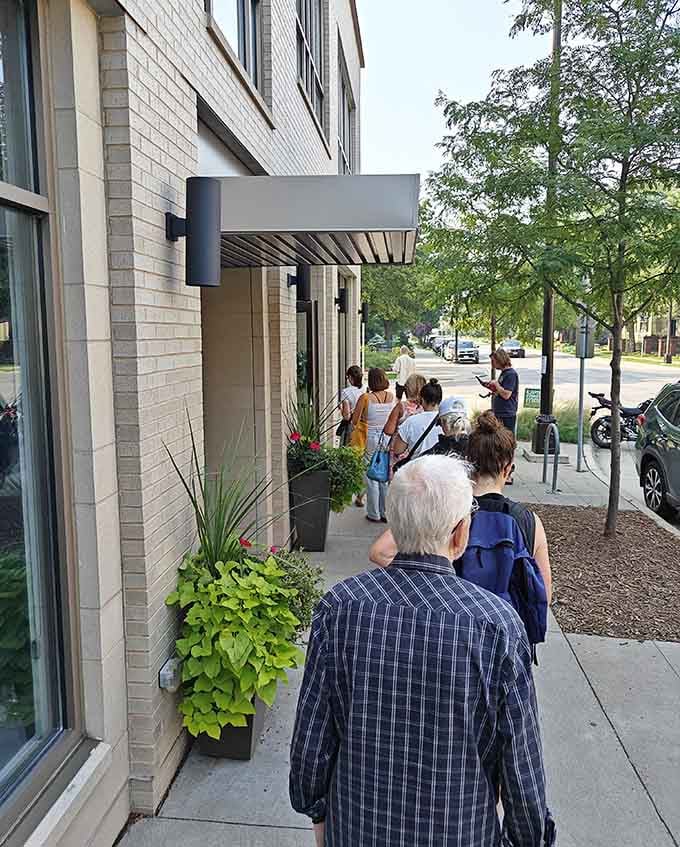 The line outside isn't a problem, it's a badge of honor showing you've found something truly worth waiting for.