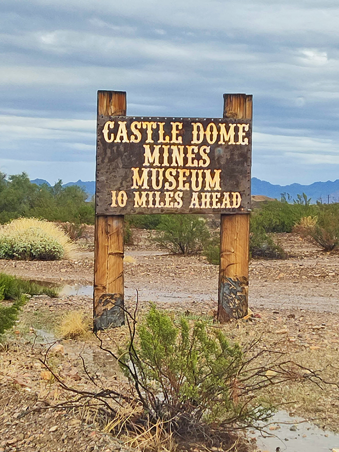 The anticipation builds with every mile marker &ndash; ten more to go before stepping back into Arizona's silver-streaked past.