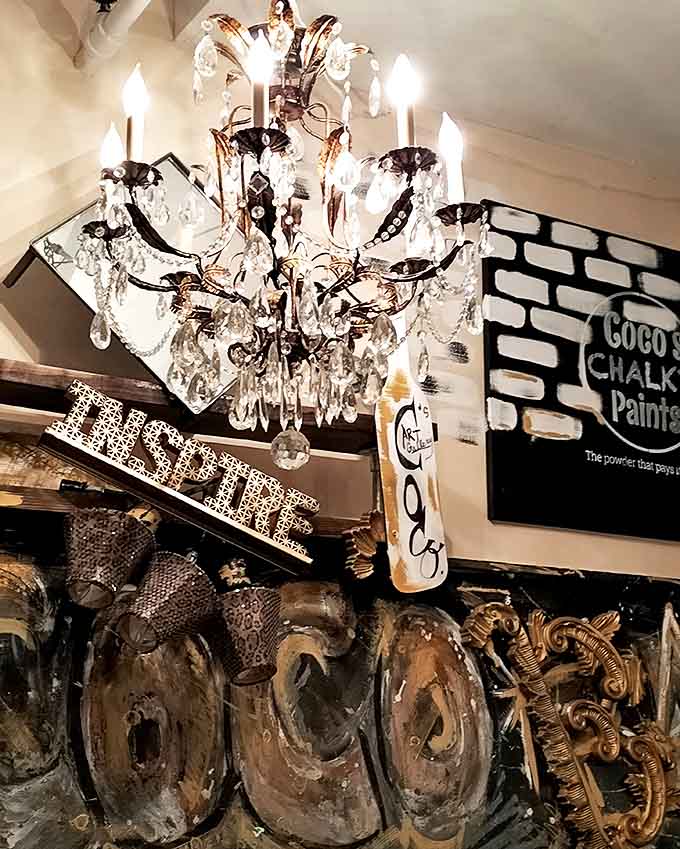 Crystal magic dances from the ceiling &ndash; this spectacular chandelier casts enchanting patterns while illuminating inspirational messages below.