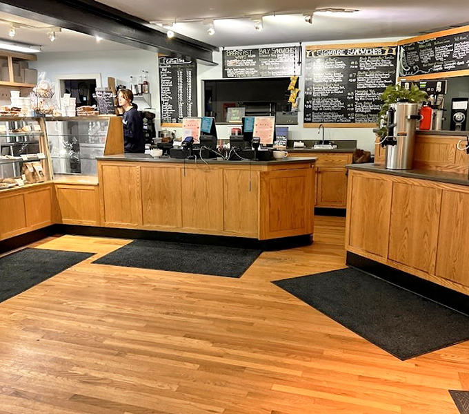 The heart of the operation &ndash; where friendly staff turn quality ingredients into edible magic with authentic enthusiasm.