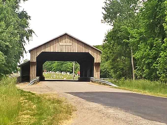 Covered Bridge: This wooden time machine transports visitors to an era when crossings were covered and journeys measured in conversation rather than miles.