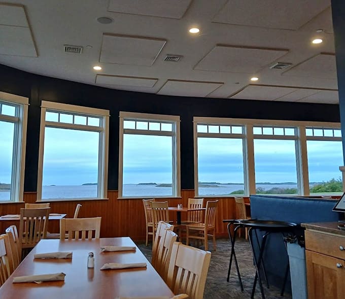 Those panoramic windows ensure that every seat in the house comes with a view worth the price of admission alone.