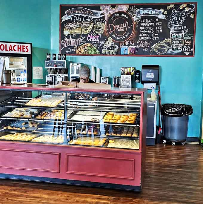 Where the magic happens, this colorful command center is staffed by sugar wizards who turn dough into dreams daily.