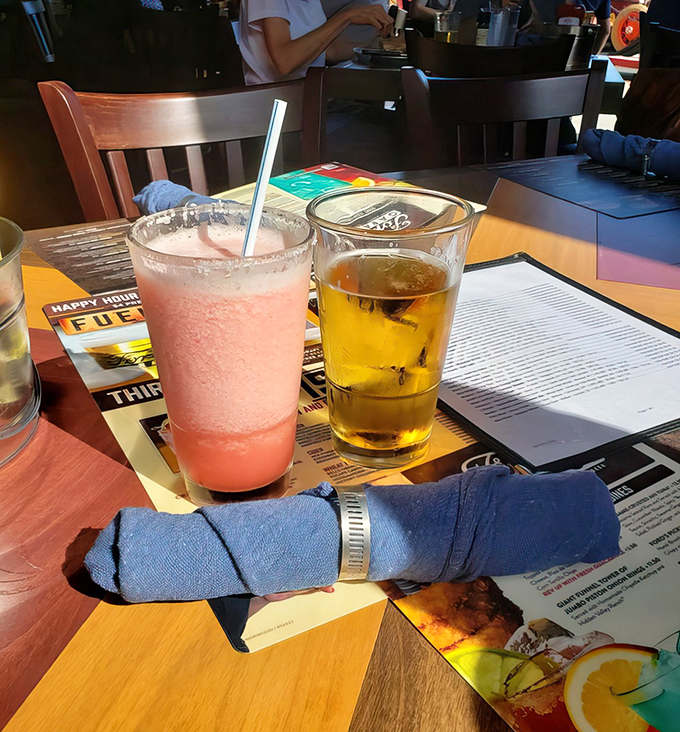 Cocktails and brews await thirsty patrons &ndash; because after all that automotive eye candy, you've earned a pit stop for refreshments.