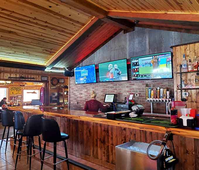 Counter seating provides front-row views of the action while creating opportunities for spontaneous conversations with fellow diners.