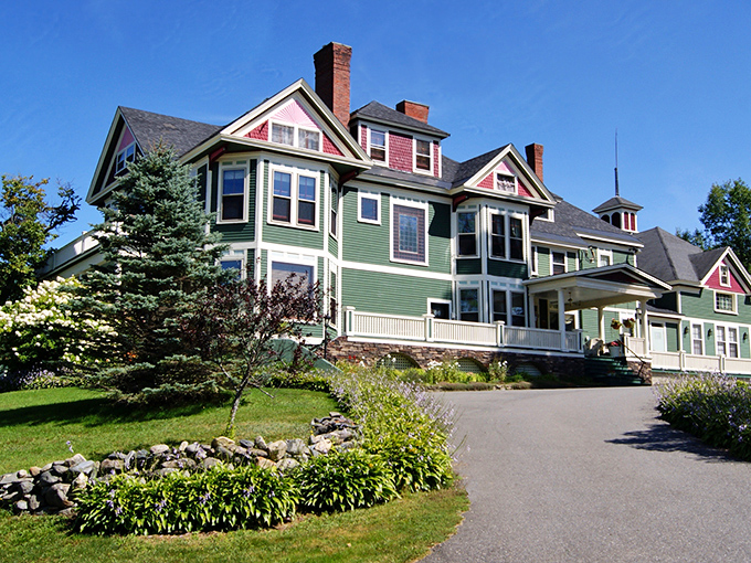 Victorian elegance meets Maine wilderness at this historic mansion-turned-inn with postcard views.