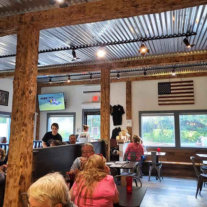 Packed tables and satisfied faces tell the story better than any review ever could, this is where breakfast dreams come true.