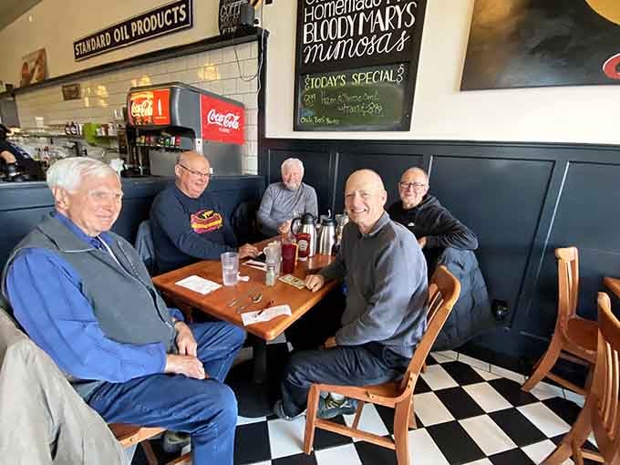 Local regulars gather for good food and better conversation, proving that Nick's is more than just a restaurant.